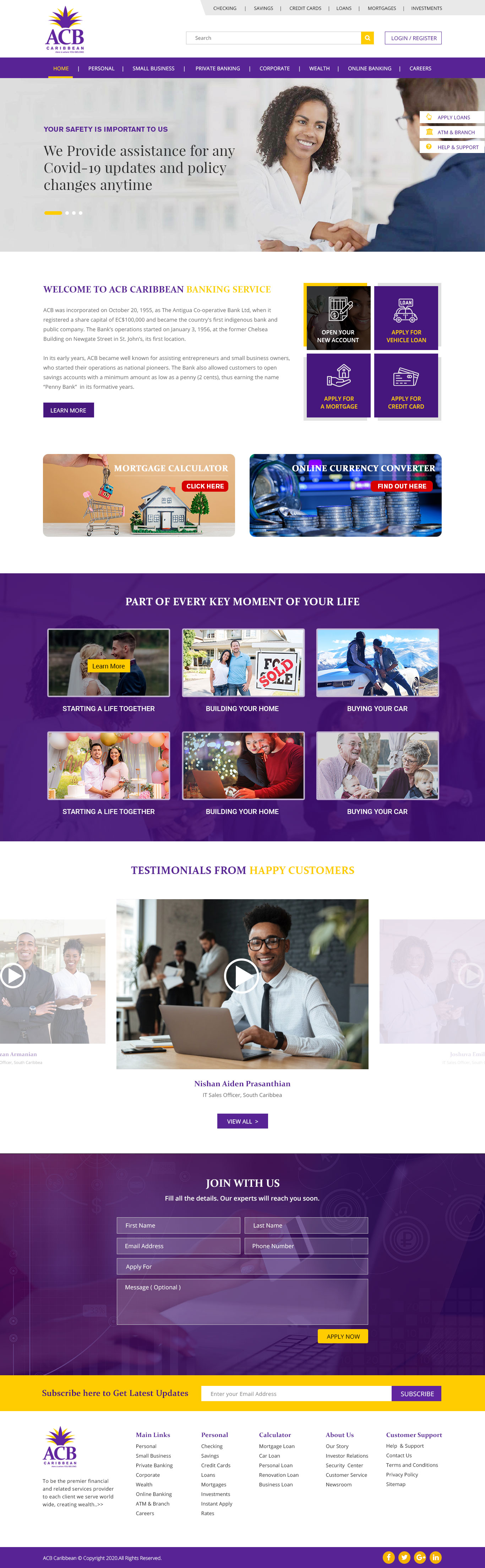 Modern, Serious, Banking Web Design for Orange Media Group by Creative ...