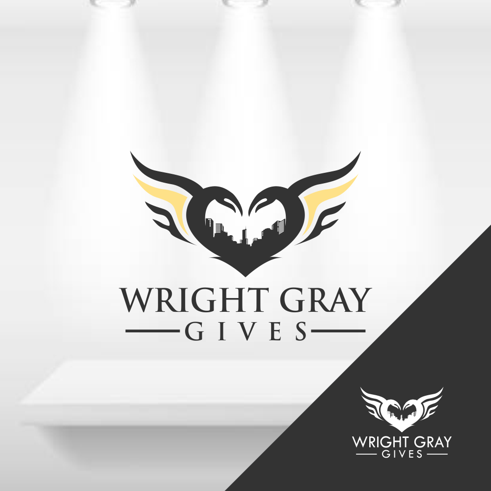 Modern, Elegant Logo Design for Wright Gray Gives by Gerald Design 3 ...