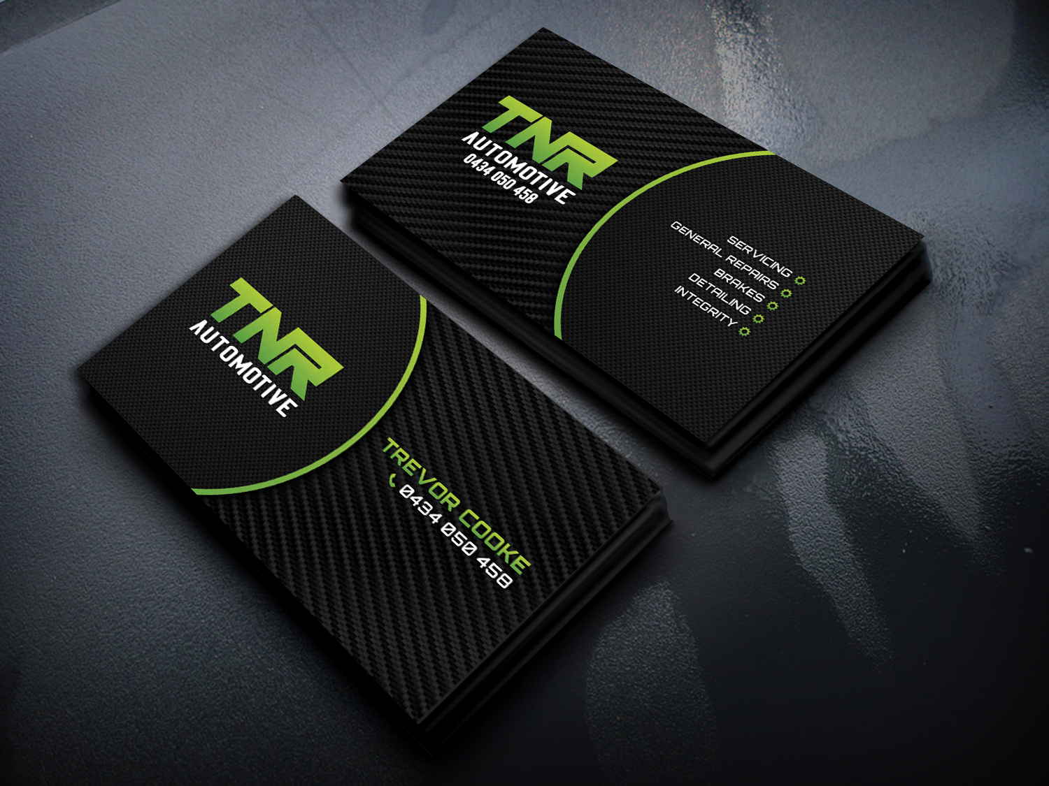 Professional, Bold, Automotive Business Card Design for a Company by ...