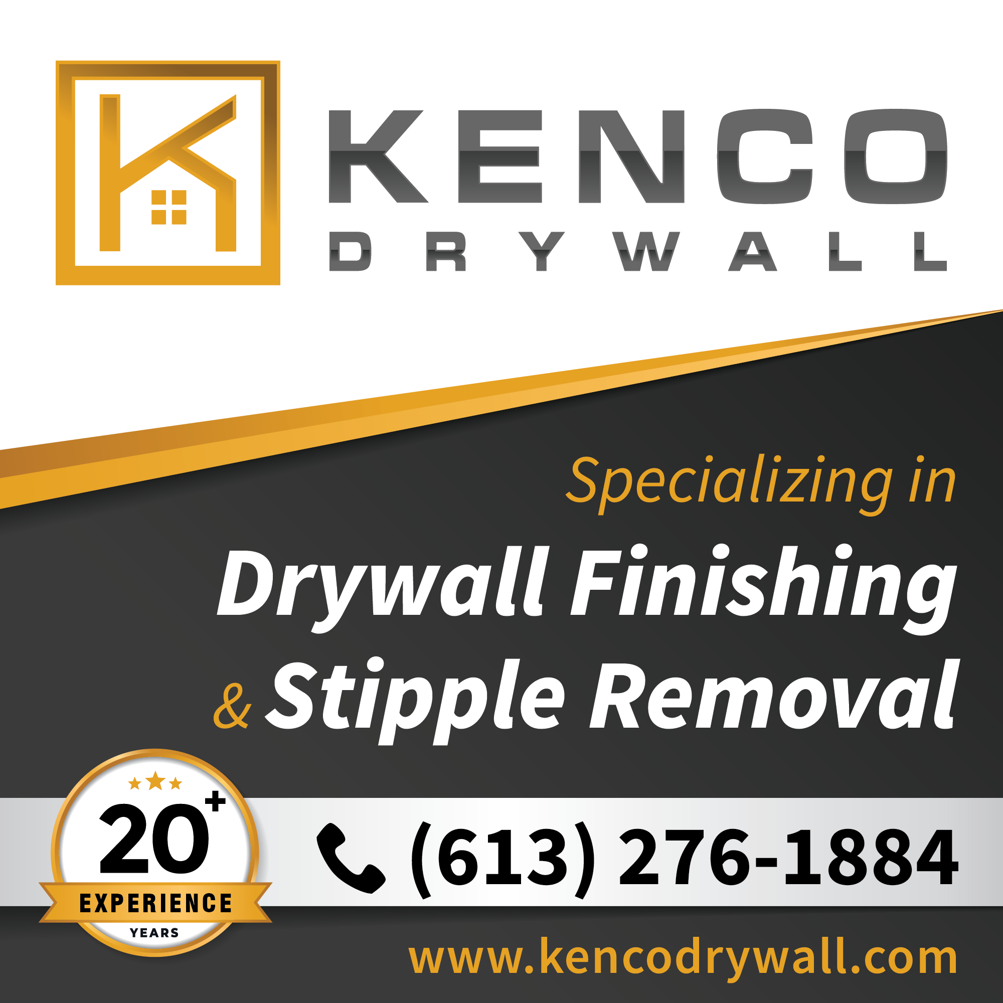 Signage Design for Kenco Drywall by Akshar Shailesh | Design #24354349