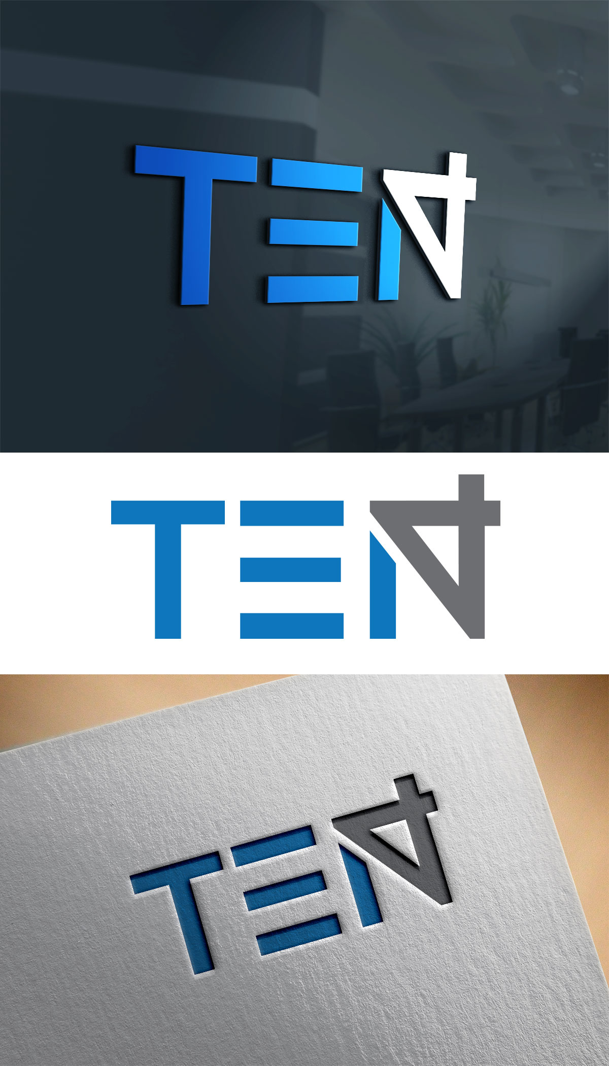 Home And Garden Logo Design for TEN4 by logograph | Design #24373810