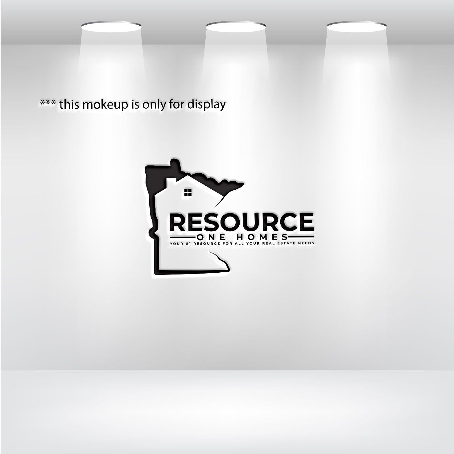 Modern, Professional, Real Estate Logo Design for Resource One Homes by ...