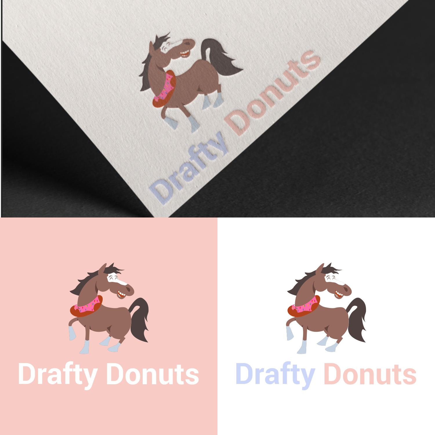 Playful, Colorful Logo Design for Drafty Donuts by ketut pujijaya ...