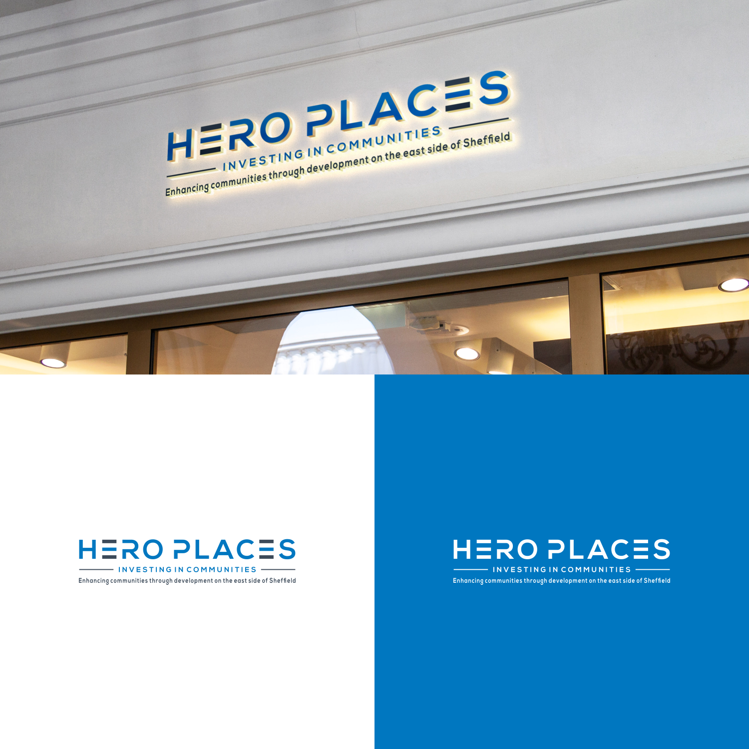 Modern, Playful, Property Logo Design for Hero Places, Investing in ...