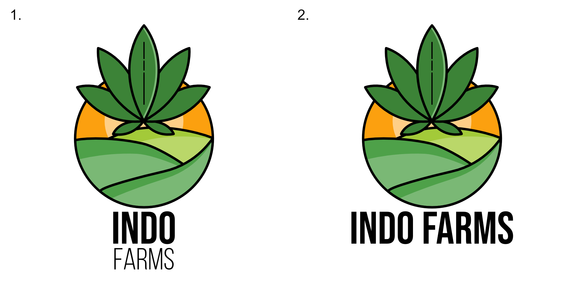 Upmarket, Playful, Agribusiness Logo Design for Indo Farms by hadewa ...