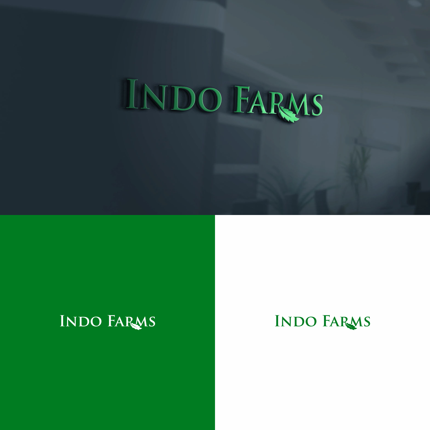Upmarket, Playful, Agribusiness Logo Design for Indo Farms by ZiangArt ...