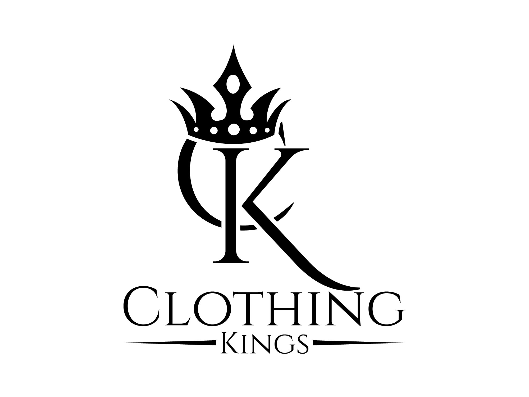 Masculine, Elegant, Clothing Brand Logo Design for Clothing Kings by ...