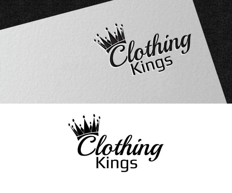 Masculine, Elegant, Clothing Brand Logo Design for Clothing Kings by ZJ ...