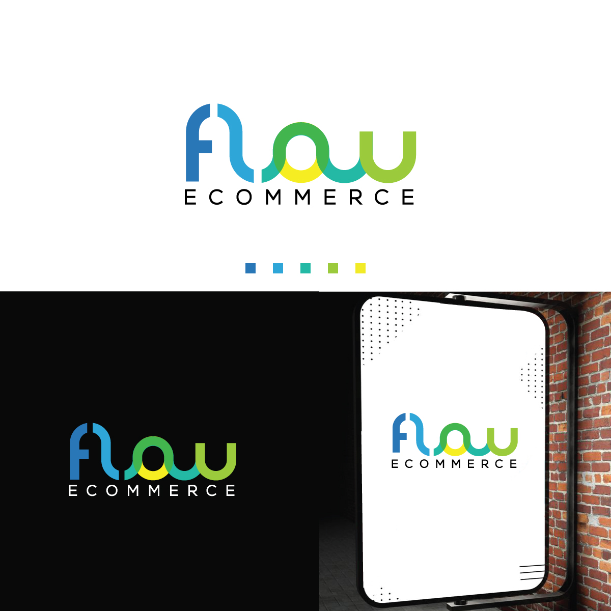 Modern, Elegant, Retail Logo Design for Flow Ecommerce by ...