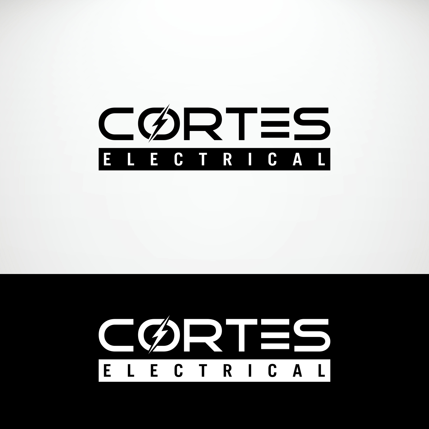 Logo Design for Cortes Electrical by B8 | Design #24366938