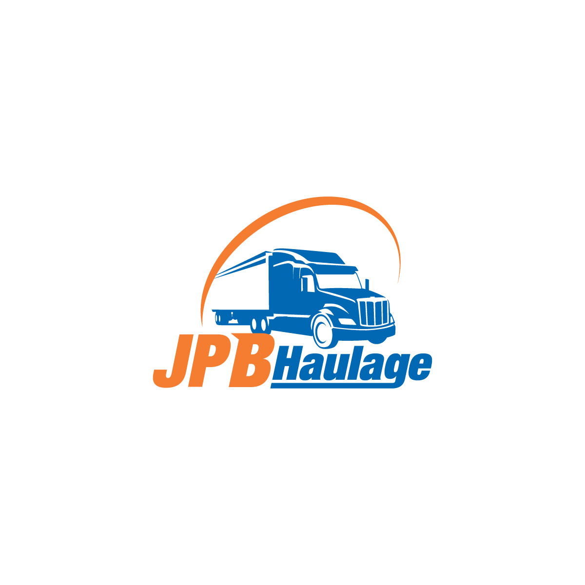 Logo Design for JPB Haulage is the company name and would be ...