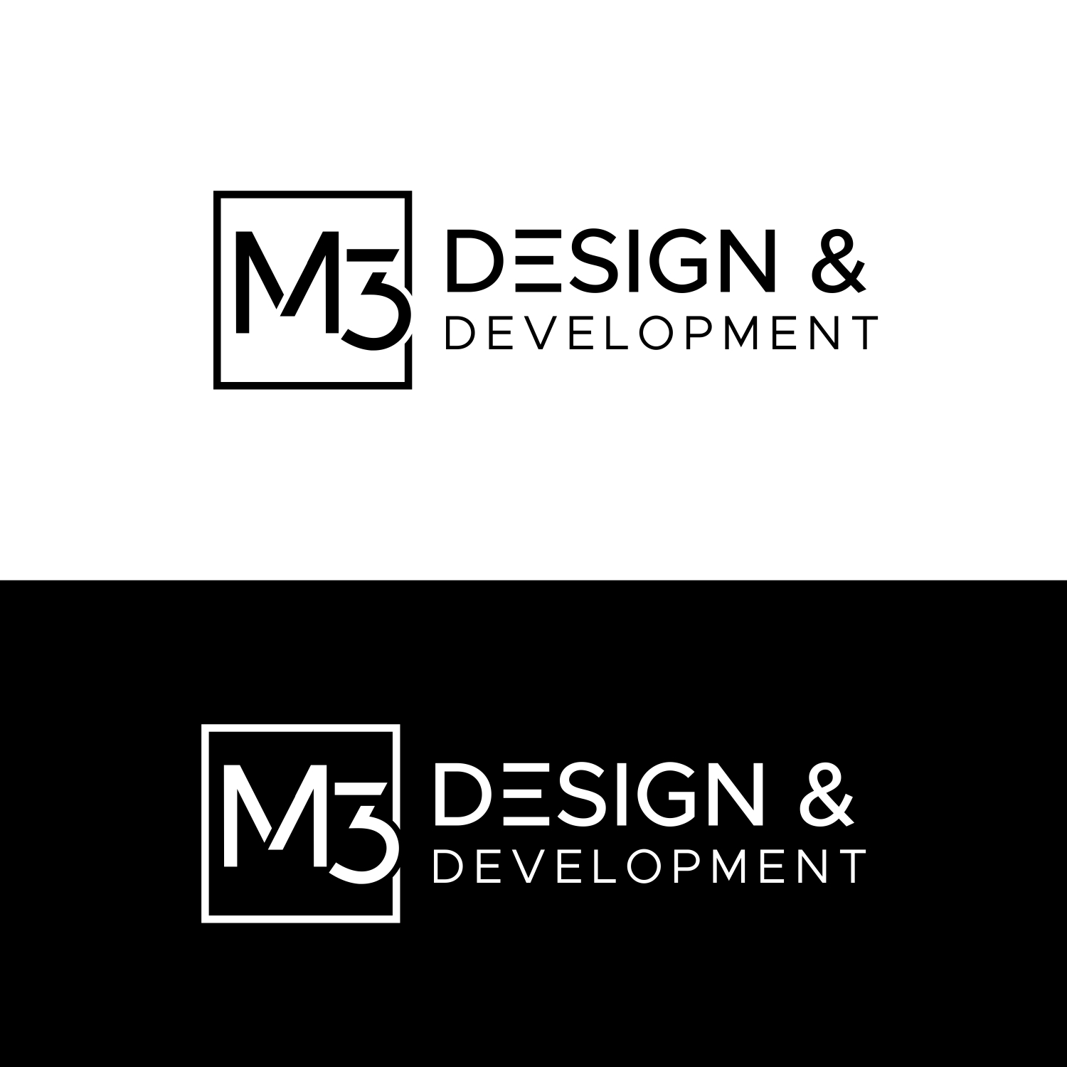 Logo Design for M3 Design & Development by JesPixel | Design #24389644
