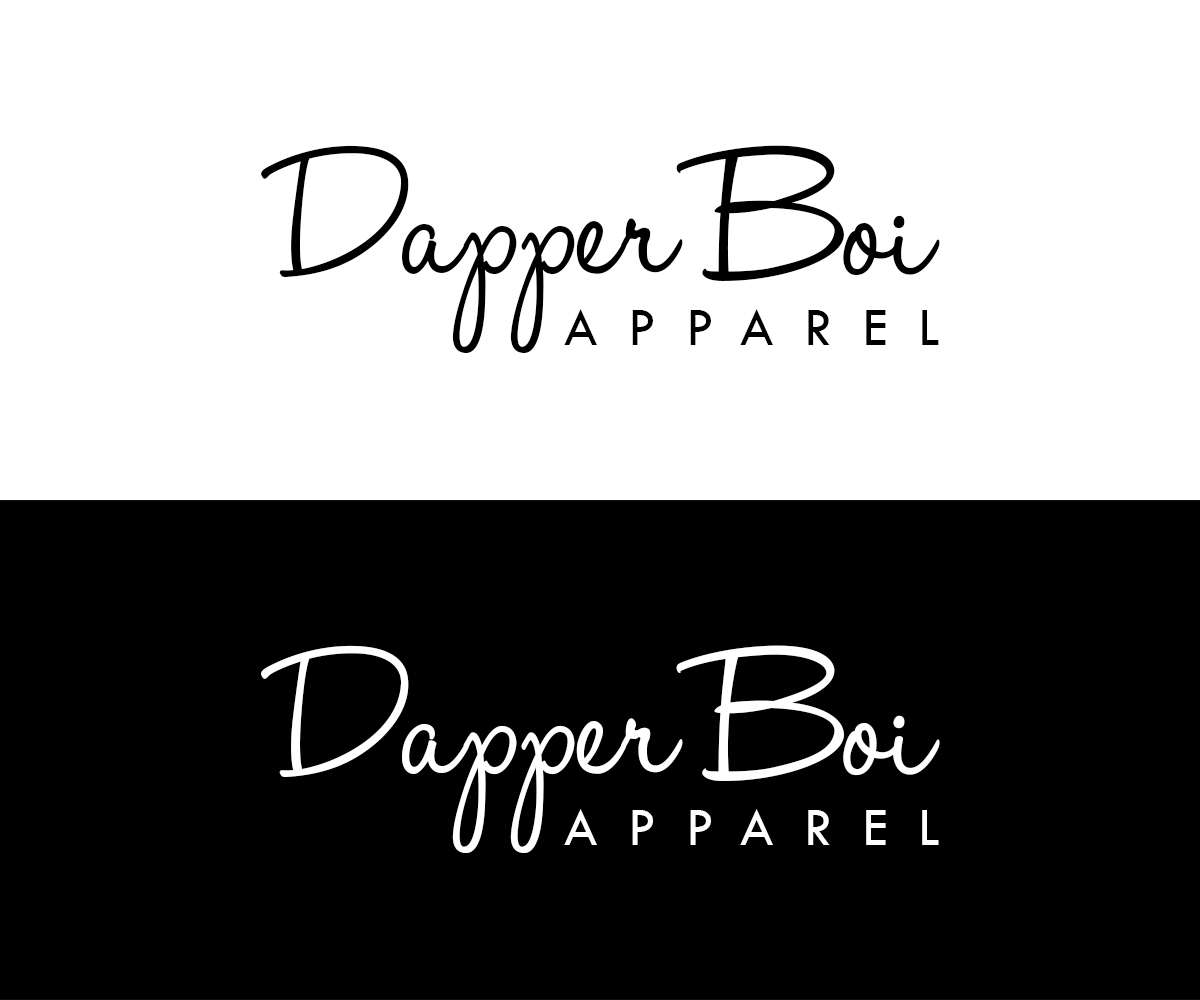 Modern, Masculine Logo Design for Dapper Boi by Sajeeda | Design #24377132