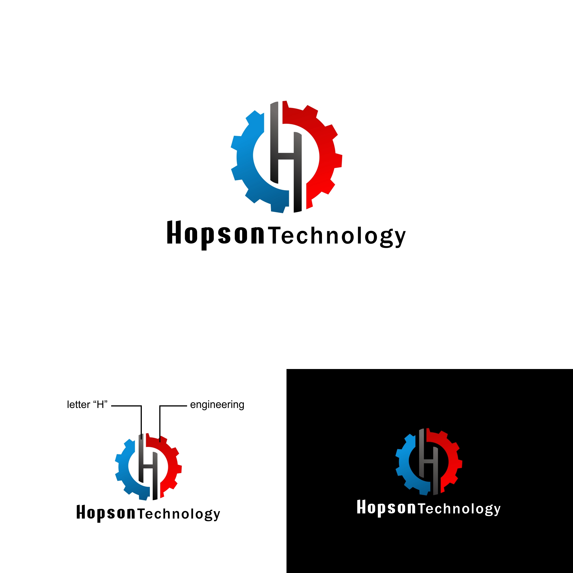 Serious, Professional, Engineering Consulting Logo Design for Hopson ...