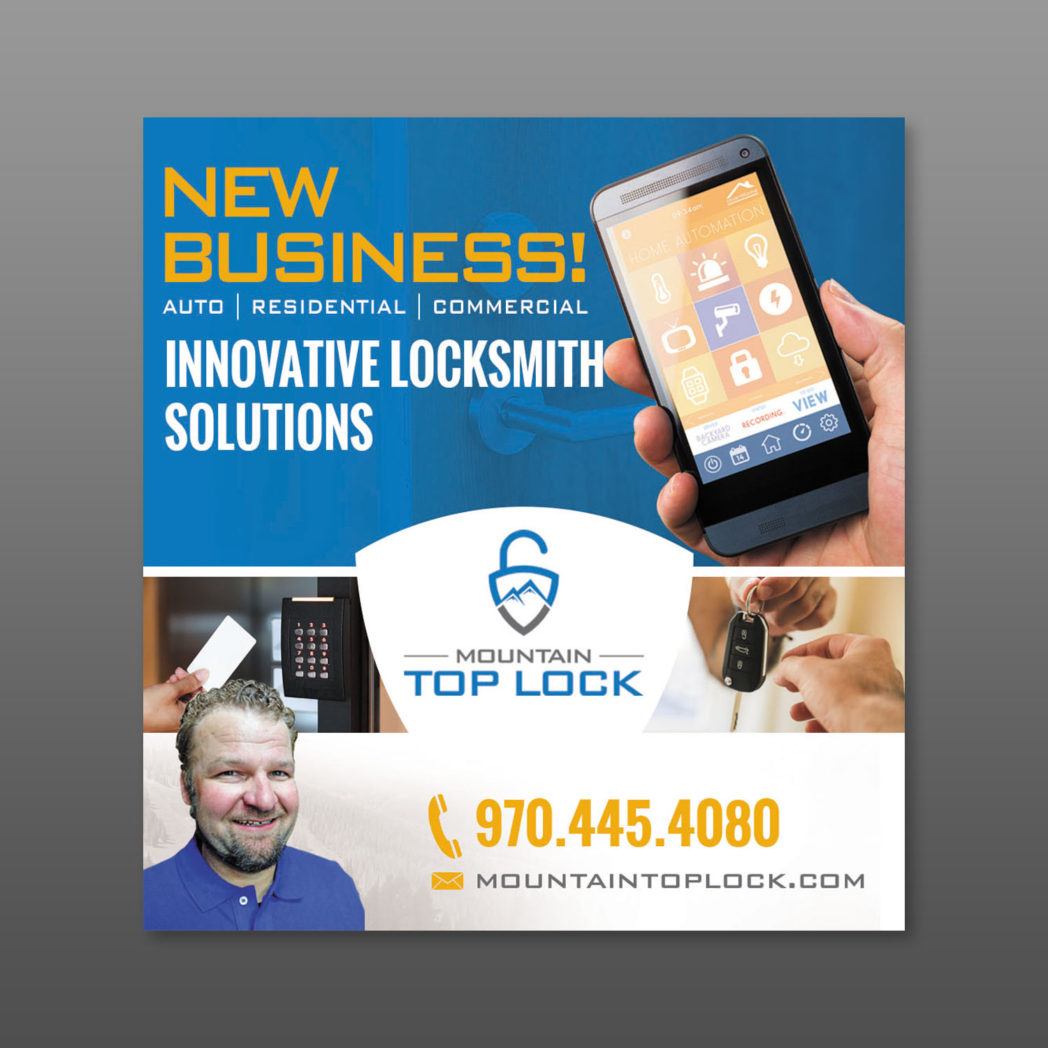 Bold, Serious, Locksmith Newspaper Ad Design for a Company by ...