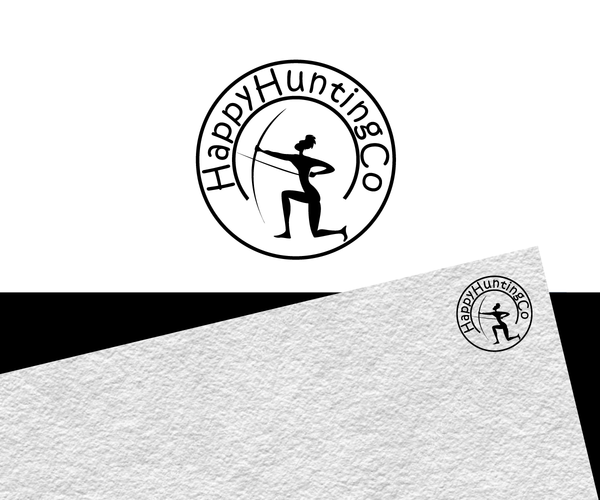 Bold, Playful Logo Design for HappyHuntingCo by Jay Design | Design ...