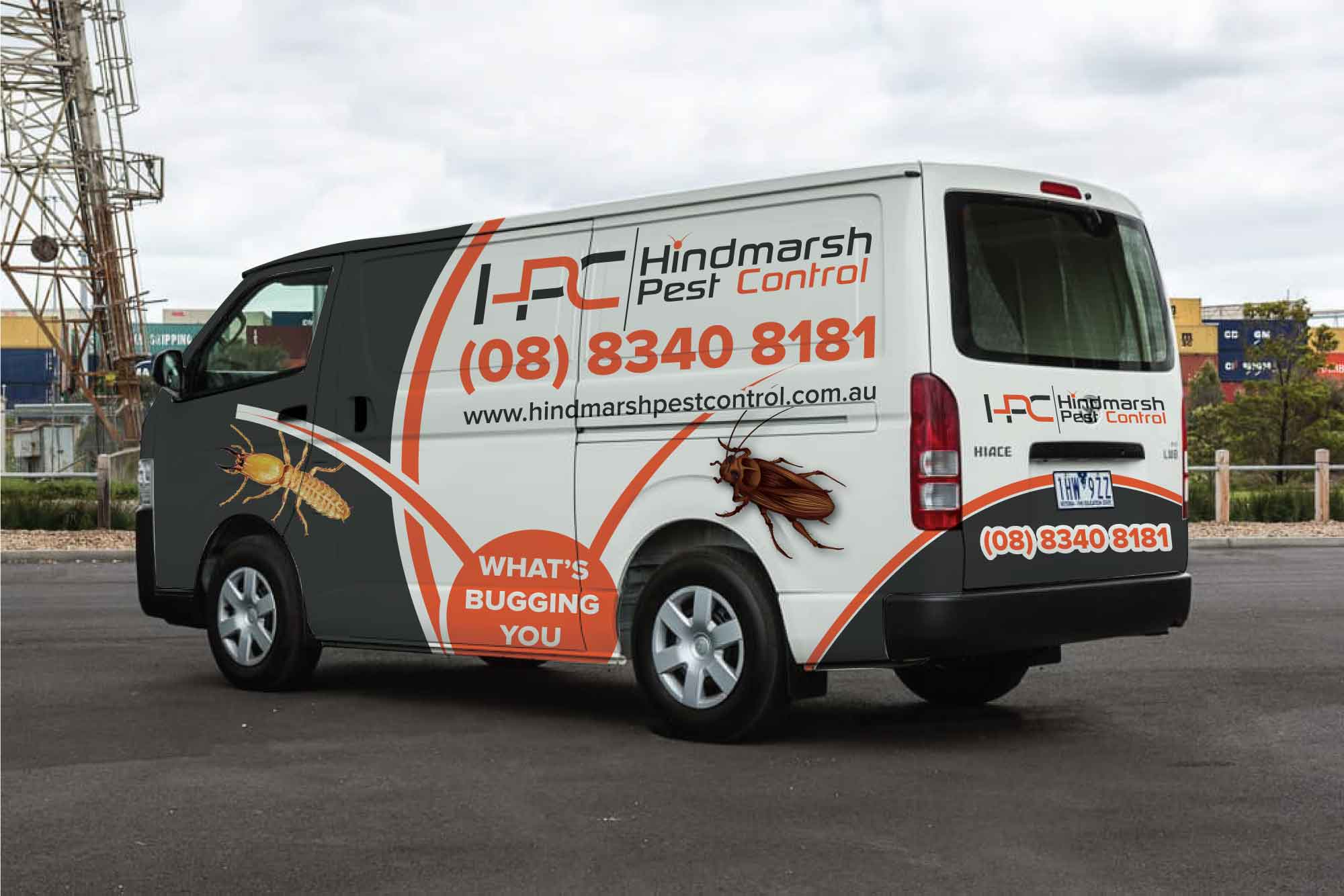 Car Wrap Design for Hindmarsh Pest Control by Shumaila Kiran | Design ...