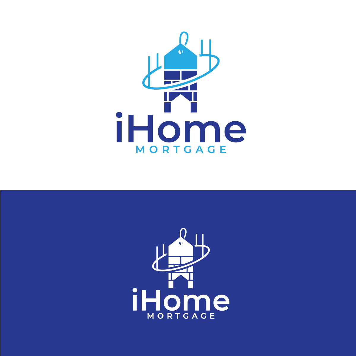 Modern, Colorful, Mortgage Brokerage Logo Design for iHome Mortgage by ...