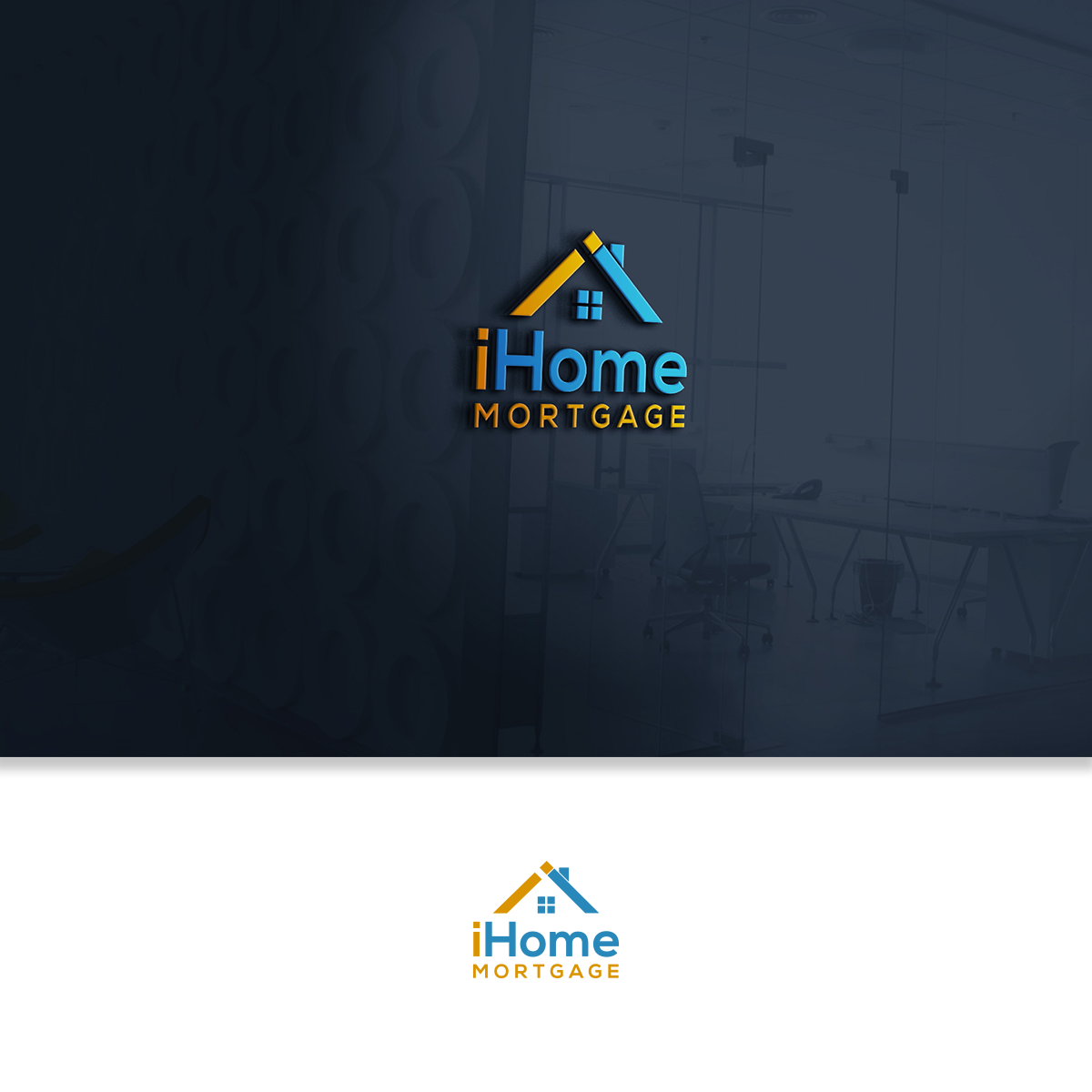 Modern, Colorful, Mortgage Brokerage Logo Design for iHome Mortgage by ...