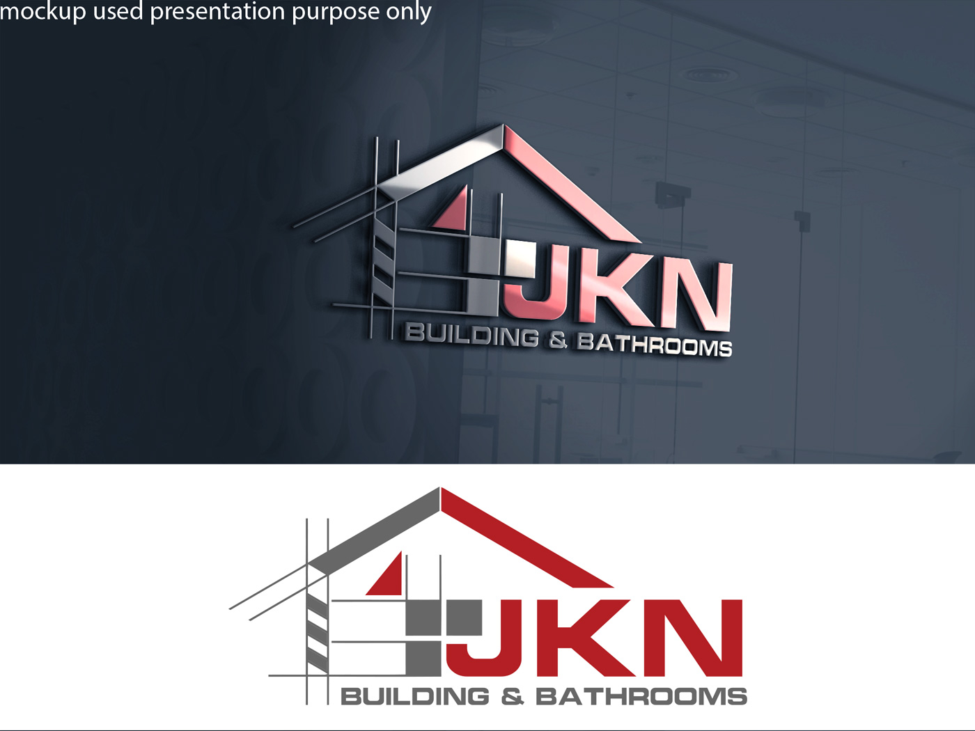 Logo Design for JKN Building & Bathrooms by Rubia@ | Design #24466013