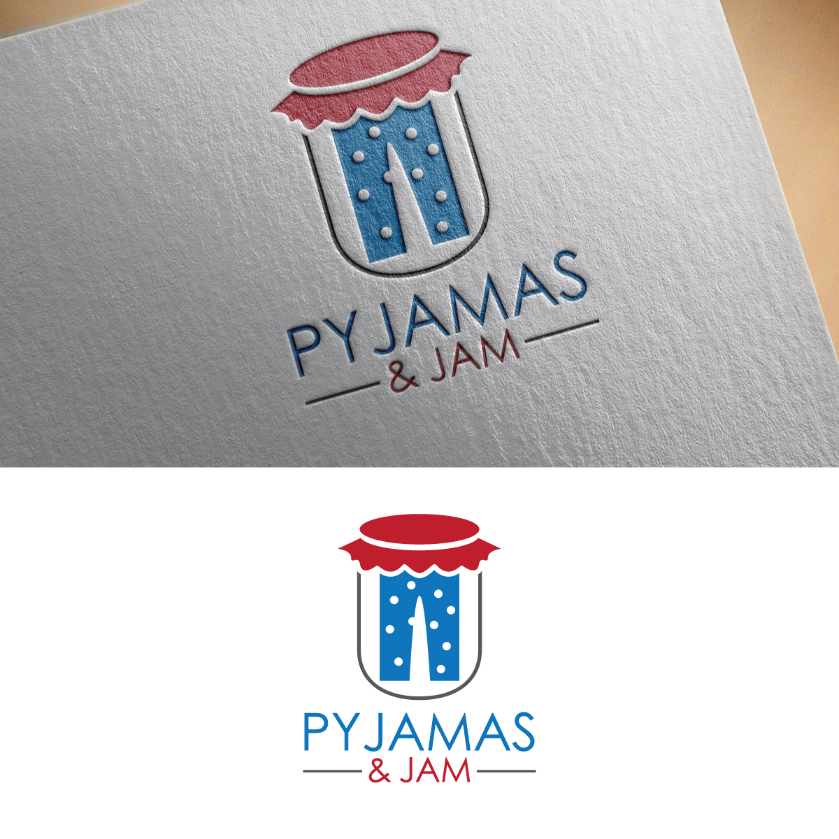 Logo Design for Pyjamas & Jam by Logo no 1 | Design #24460834