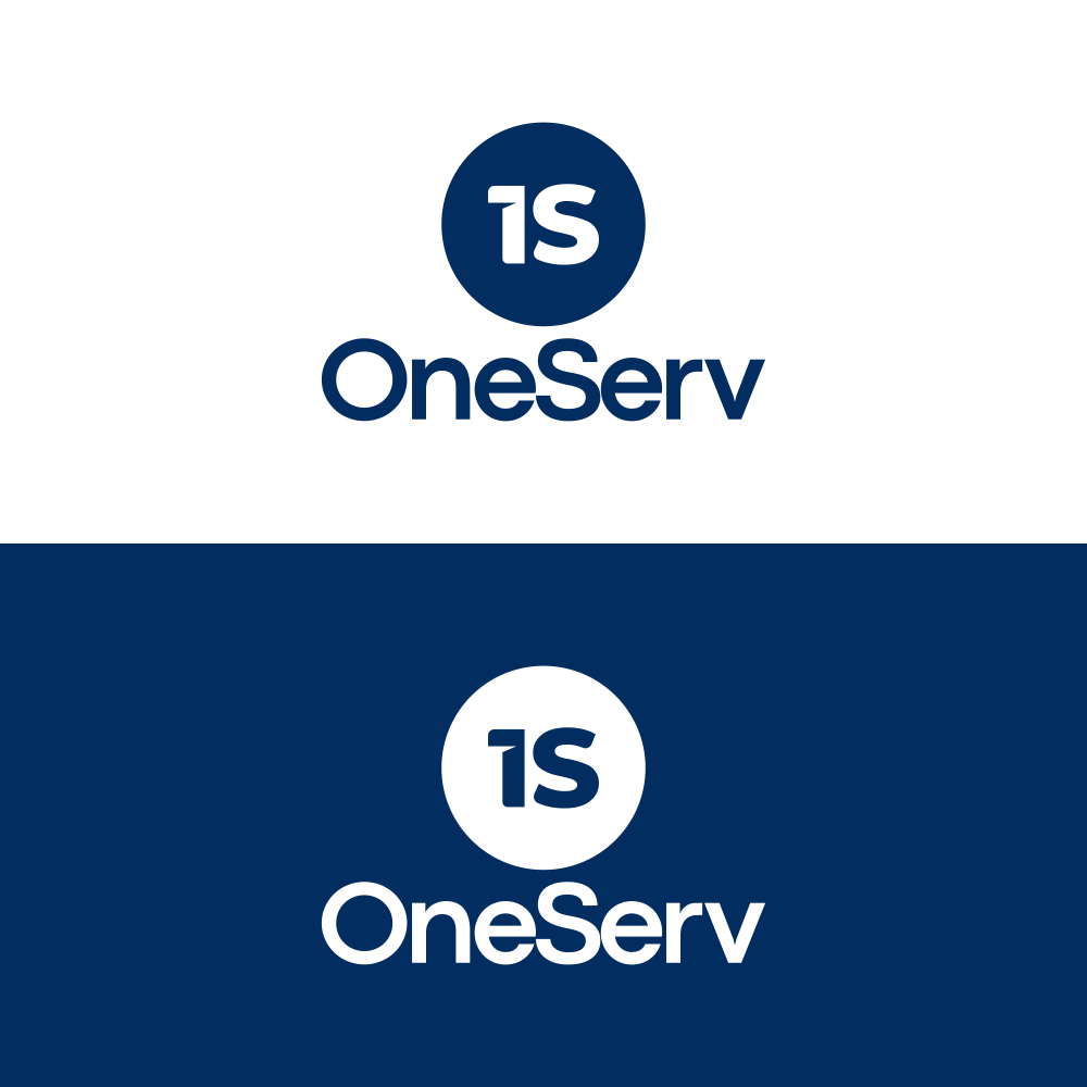 Professional, Serious Logo Design for OneServ by maspandu | Design ...