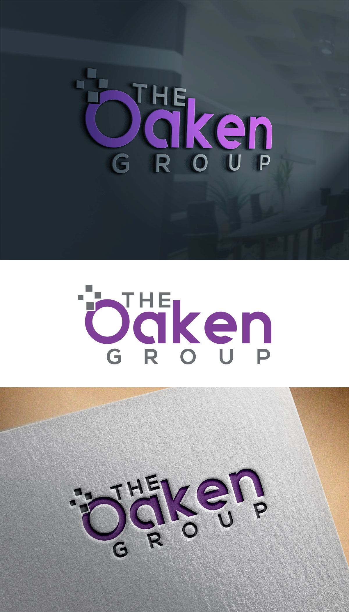 Modern, Upmarket, Consulting Logo Design for The Oaken Group by ...