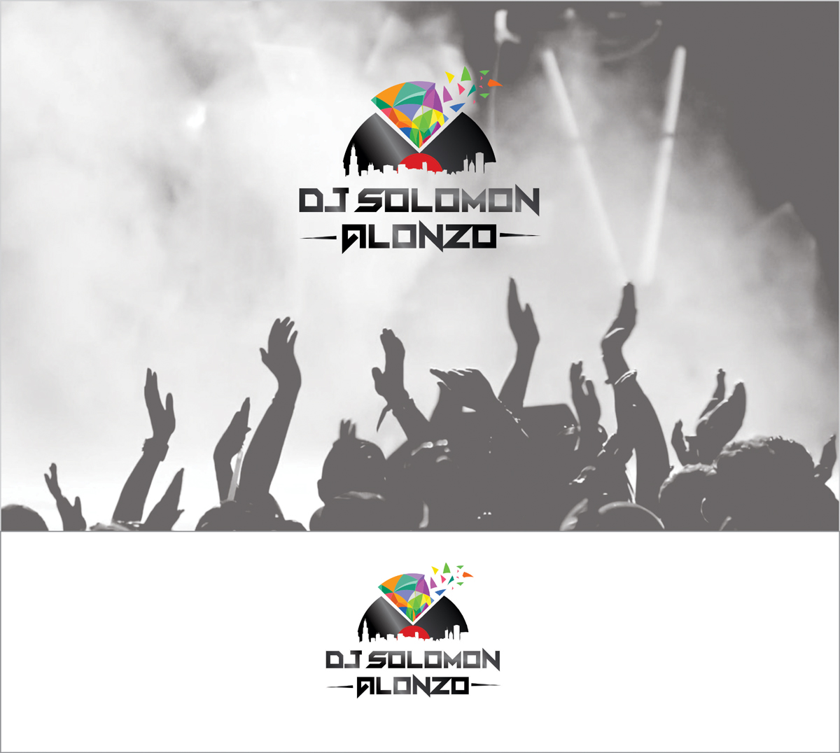 Logo Design for DJ Solomon Alonzo by Loknadh busam | Design #24455750