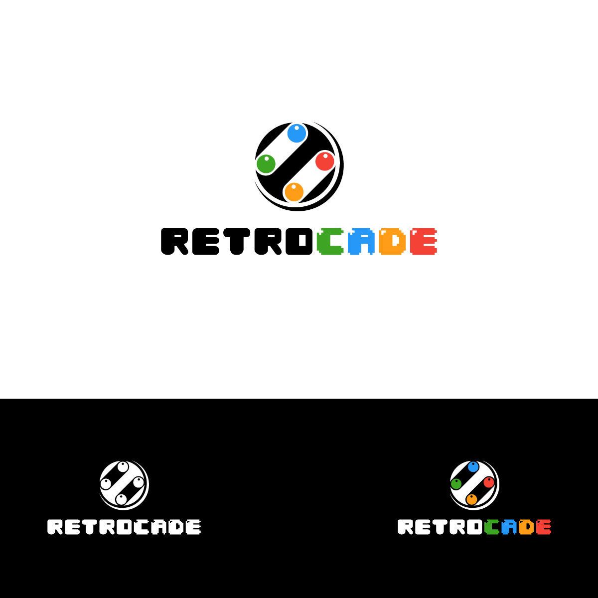 Games Logo Design for Retrocade by Rii | Design #24469427