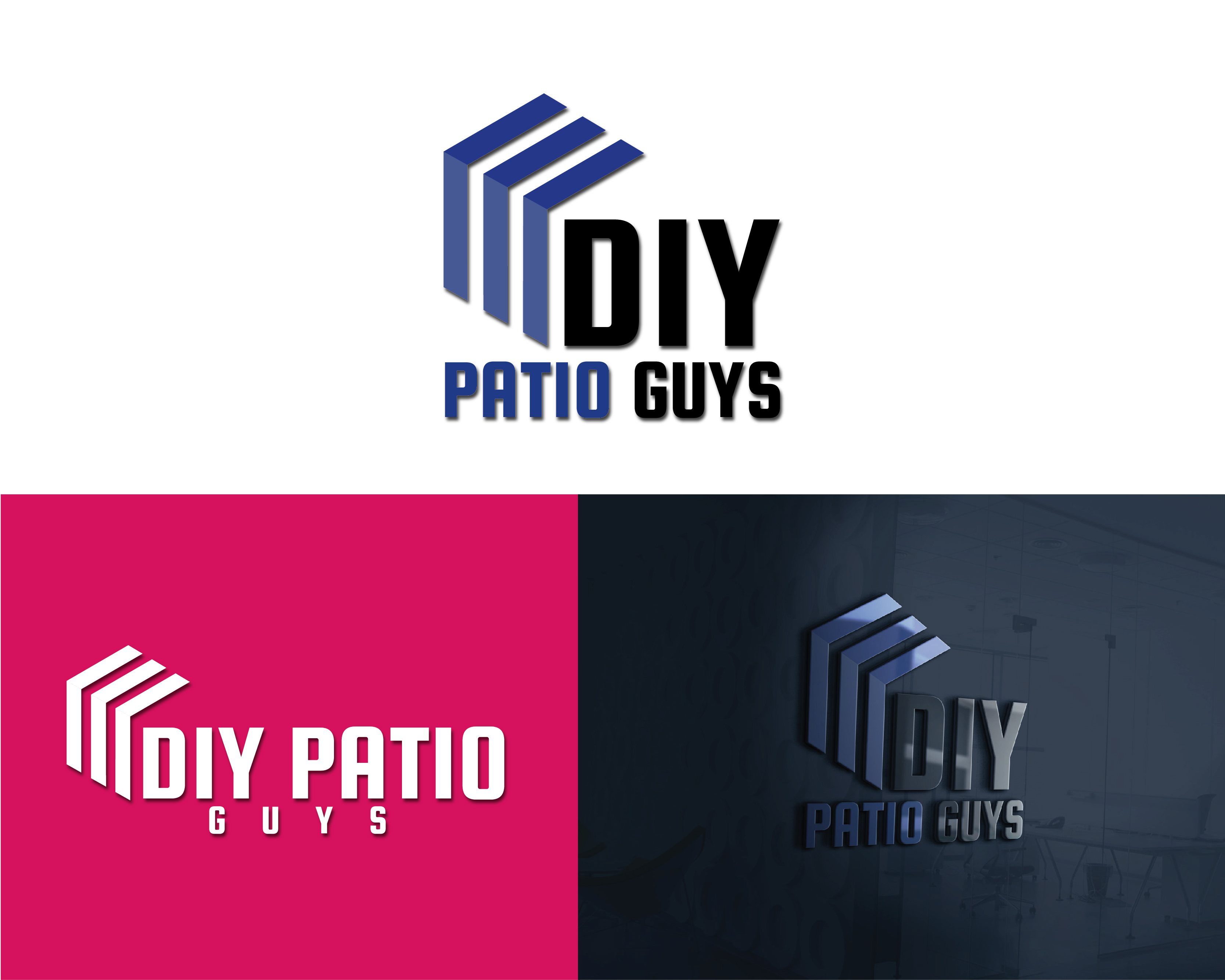 Serious, Modern Logo Design for DIY Patio Guys by Henry_124 | Design ...