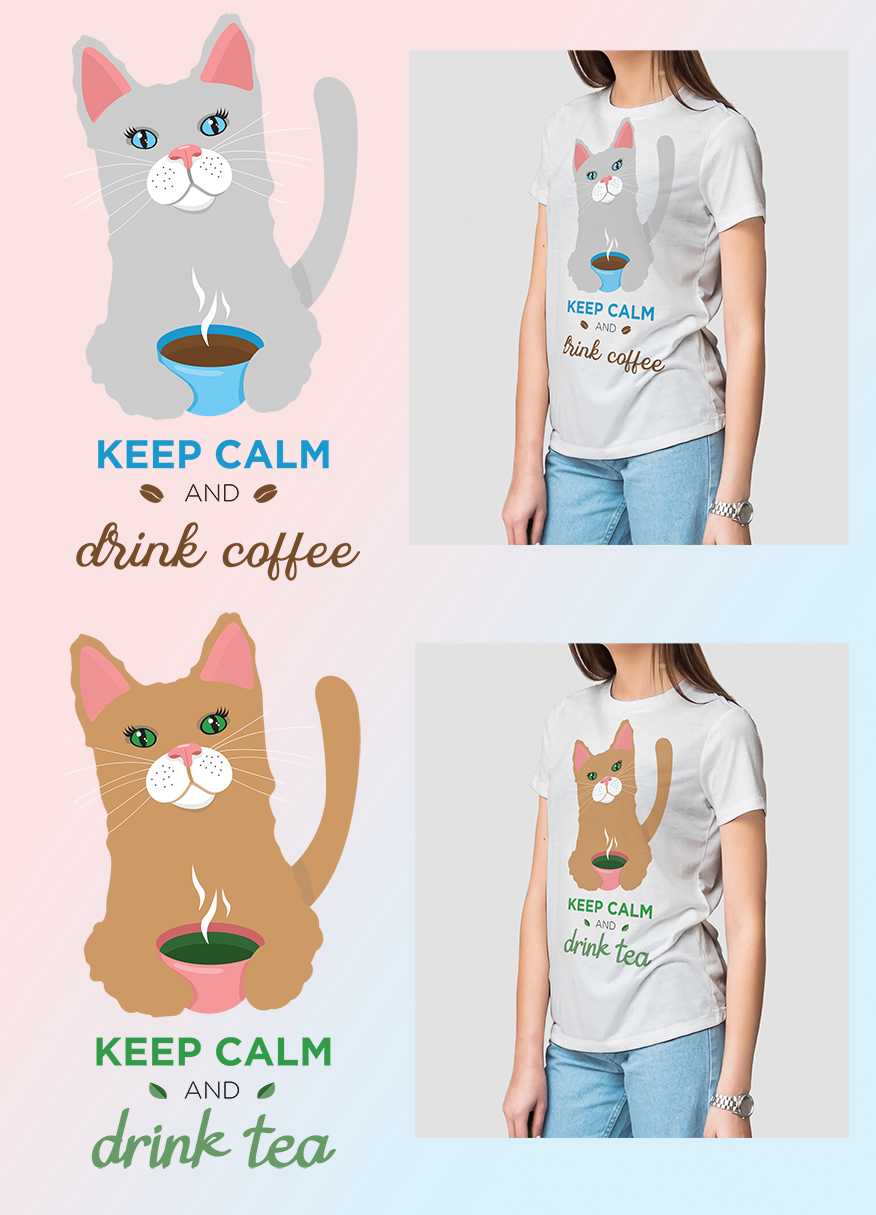Playful, Colorful, Digital Printing T-shirt Design for a Company by ...