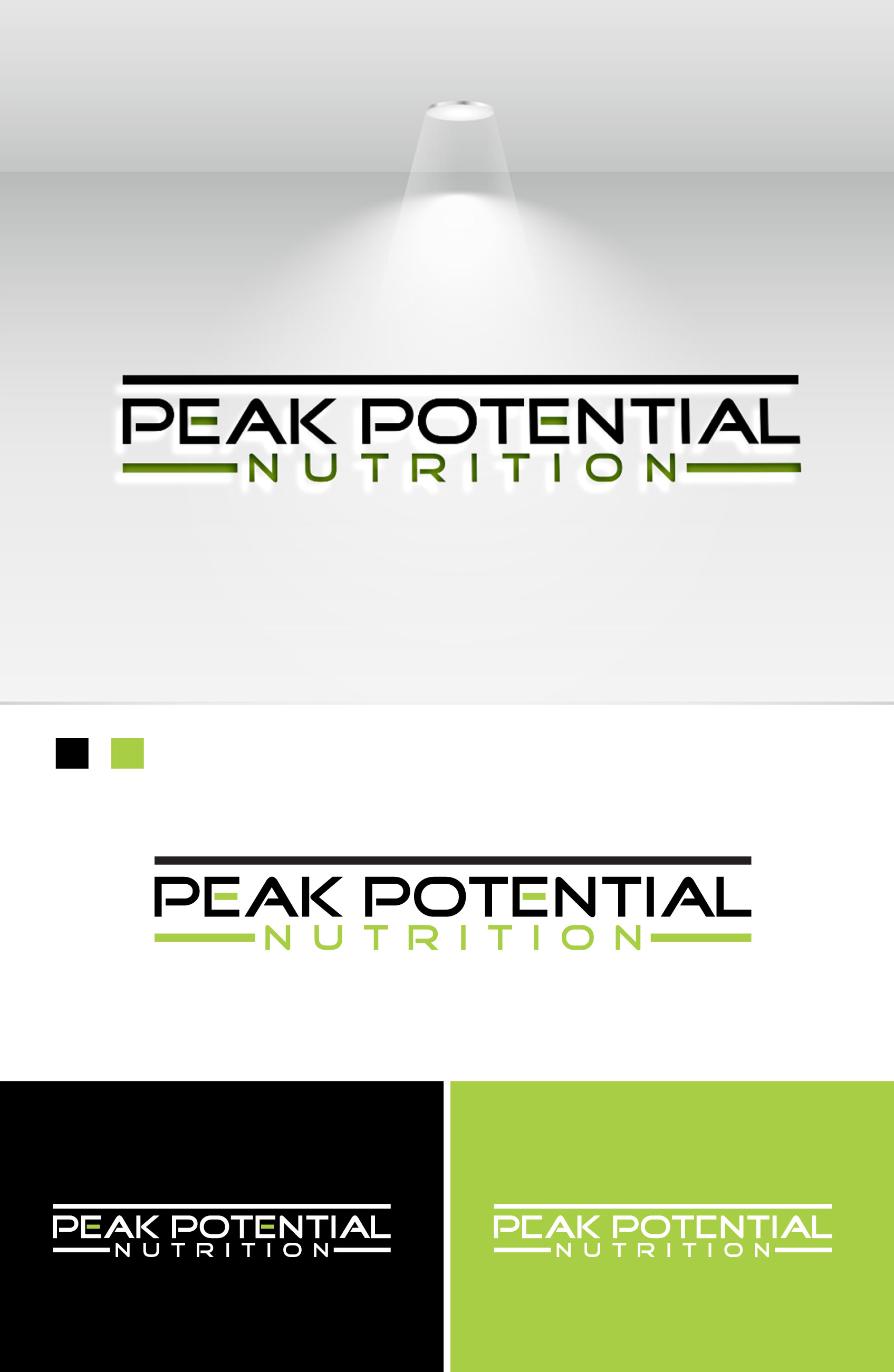 Bold, Modern, Nutritionist Logo Design for Peak Potential Nutrition by ...
