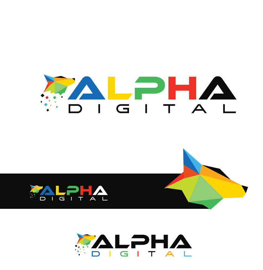 Logo Design for Alpha Digital by Dheepak09 | Design #24495617