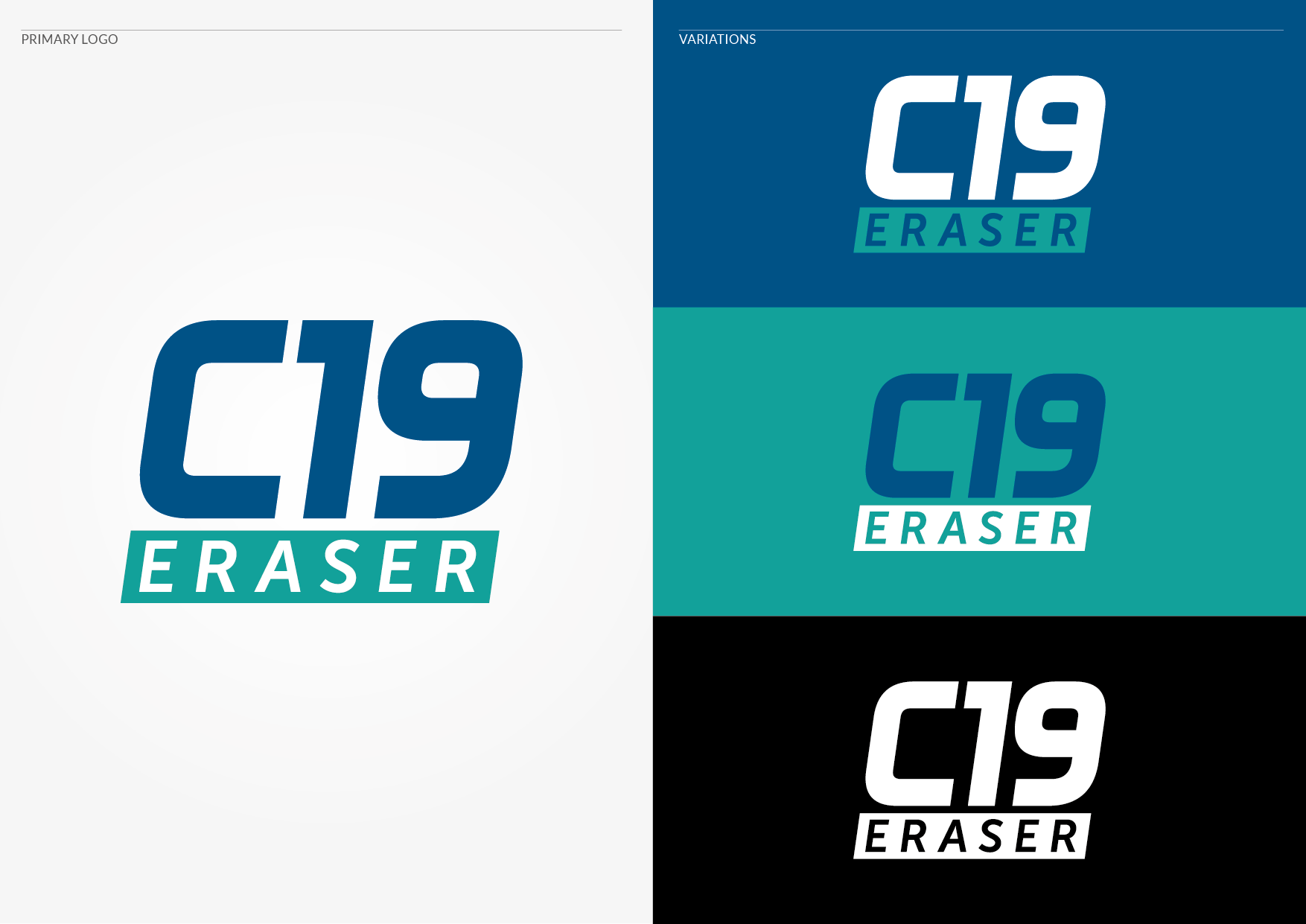Serious, Professional Logo Design for C19eraser by CZP | Design #24559635