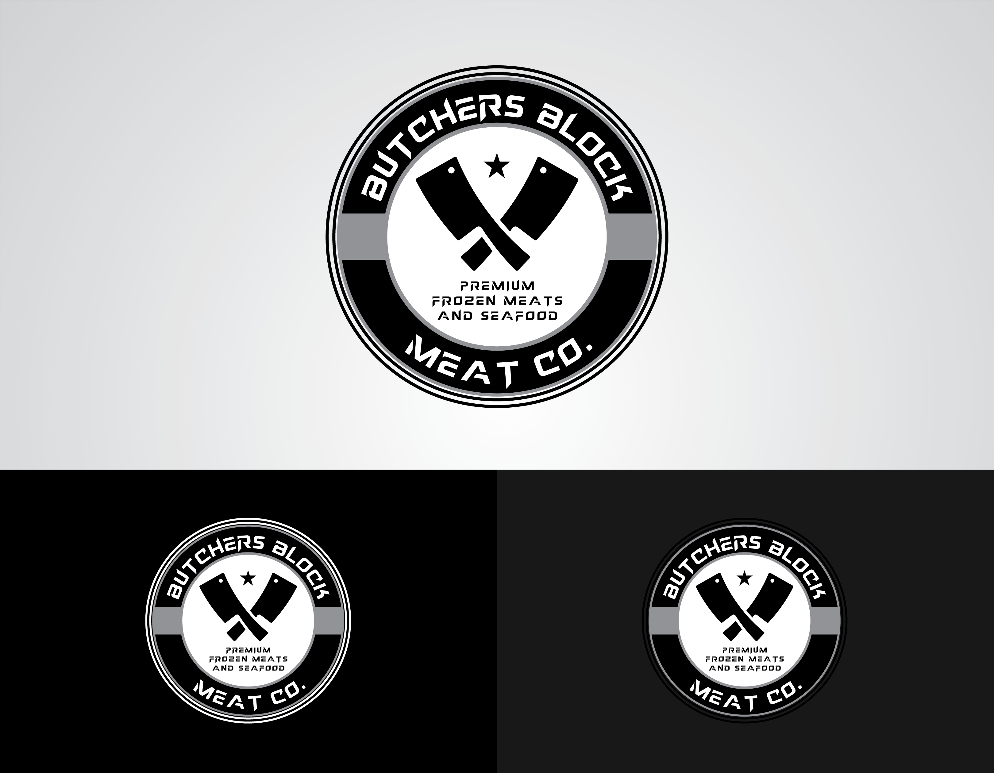 Logo Design for Butchers Block Meat Co. by ashessaha | Design #24574756