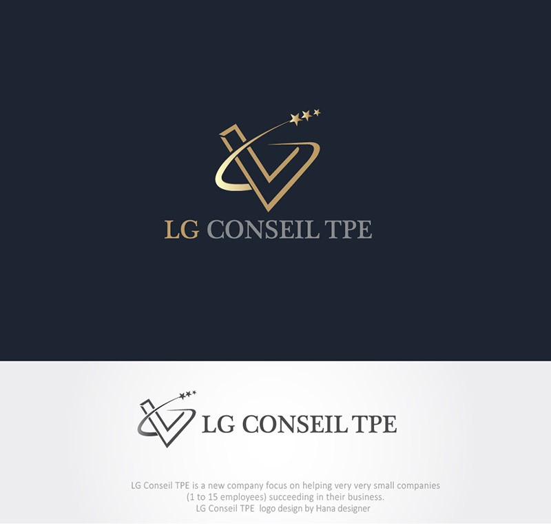 Elegant, Serious Logo Design for LG Conseil TPE by Hana | Design #24524969