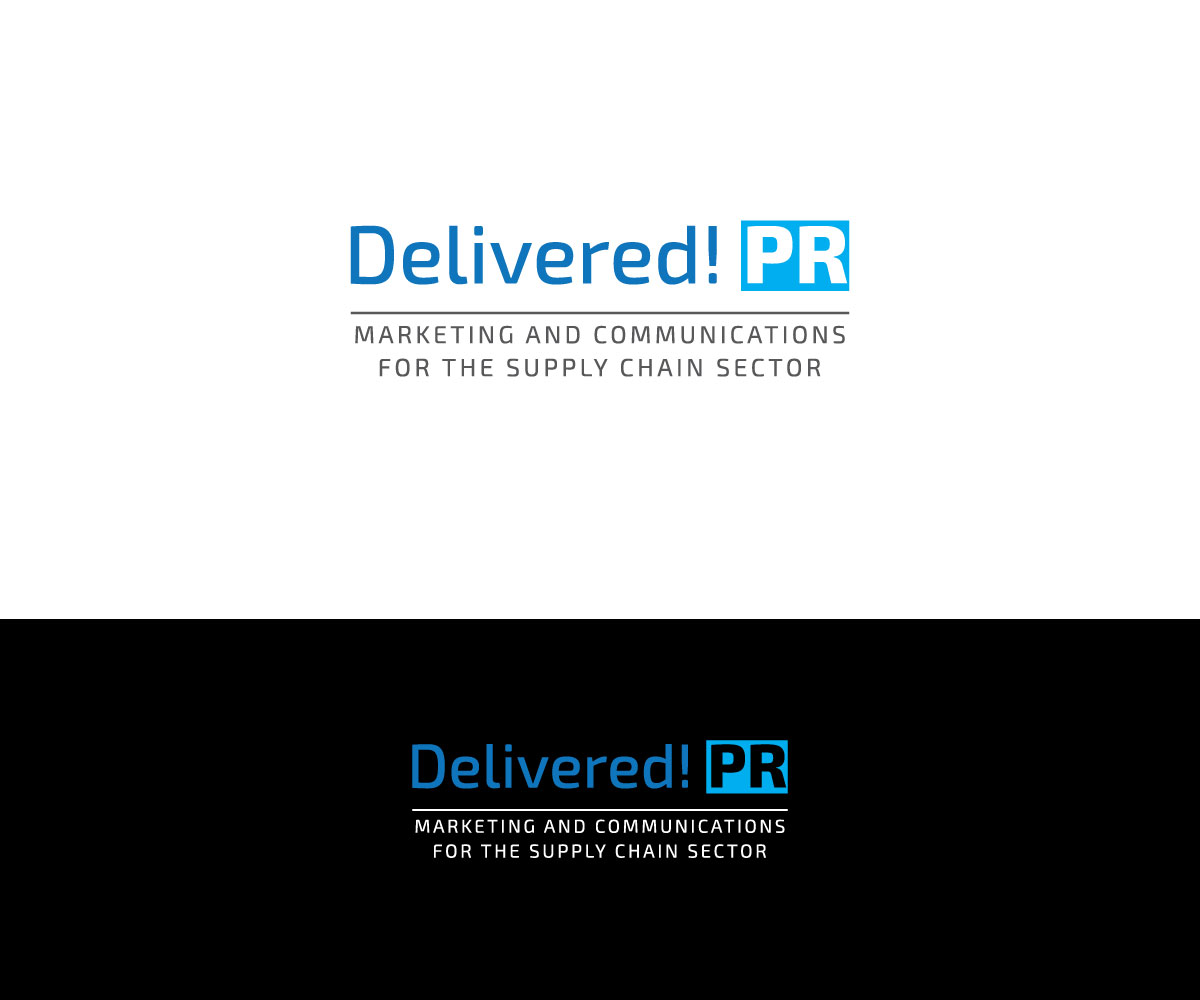 Bold, Playful, Pr Logo Design for Delivered! PR (with the slogan ...