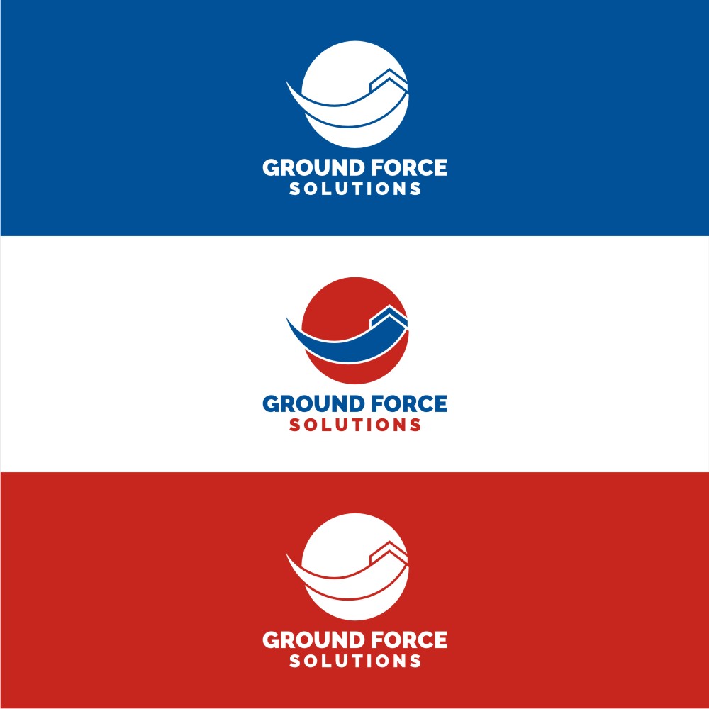 Logo Design for Ground Force Solutions by ruzgarsdizayn | Design #24555850