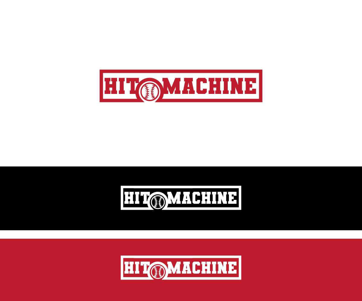 Logo Design for Hit Machine or possibly Hit Machine Baseball by logofy ...