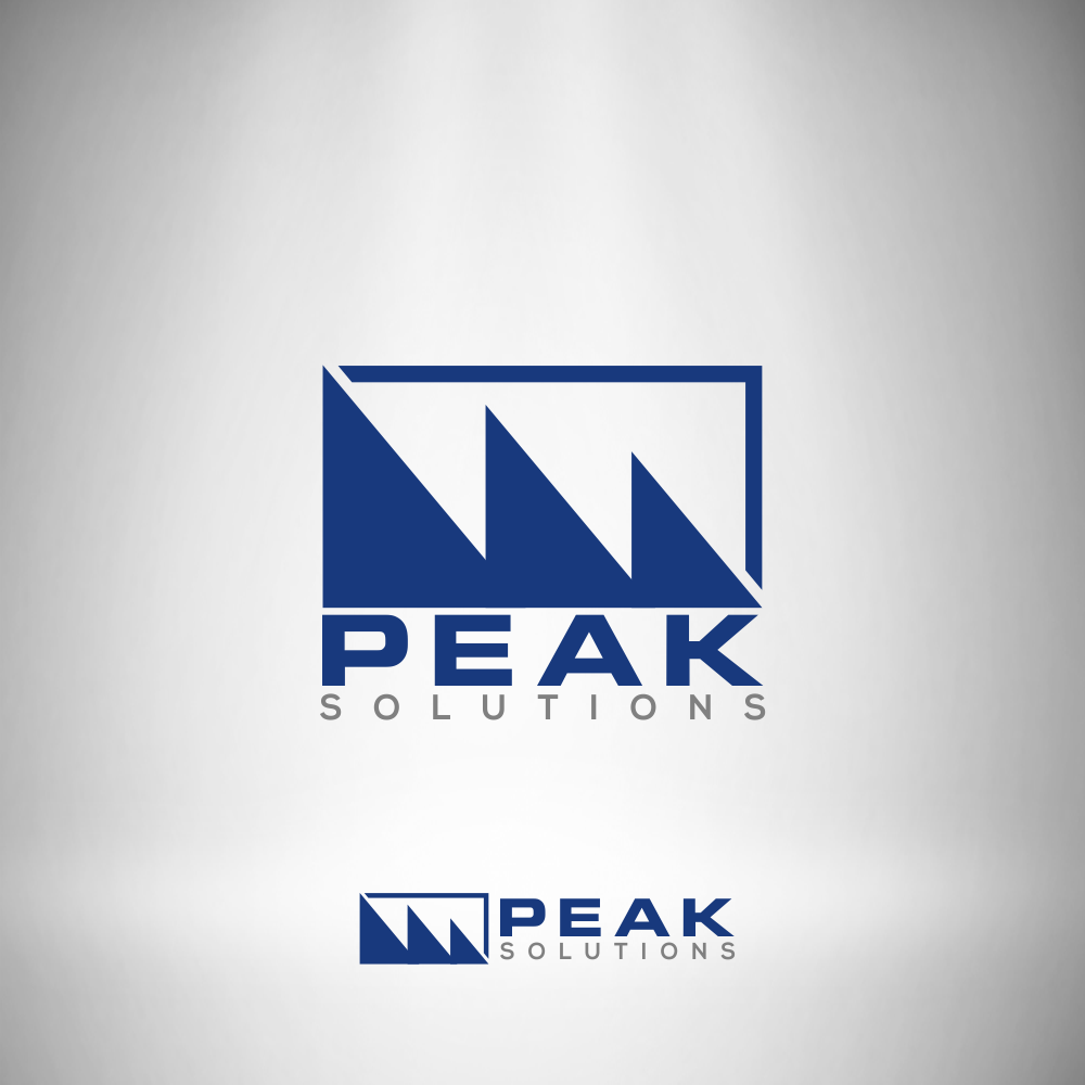 Logo Design for Peak Solutions by Gerald Design 3 | Design #24564266