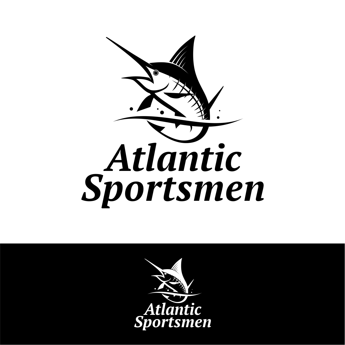 Masculine, Conservative Logo Design for Atlantic Sportsmen by ...
