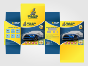 Car Cover Retail Packaging Box Design | 21 Packaging Designs for a ...