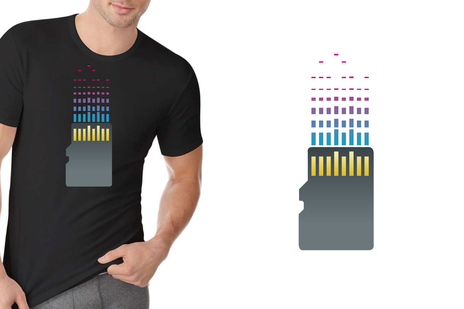 Bold, Playful, Audio T-shirt Design for a Company by Jay Design ...