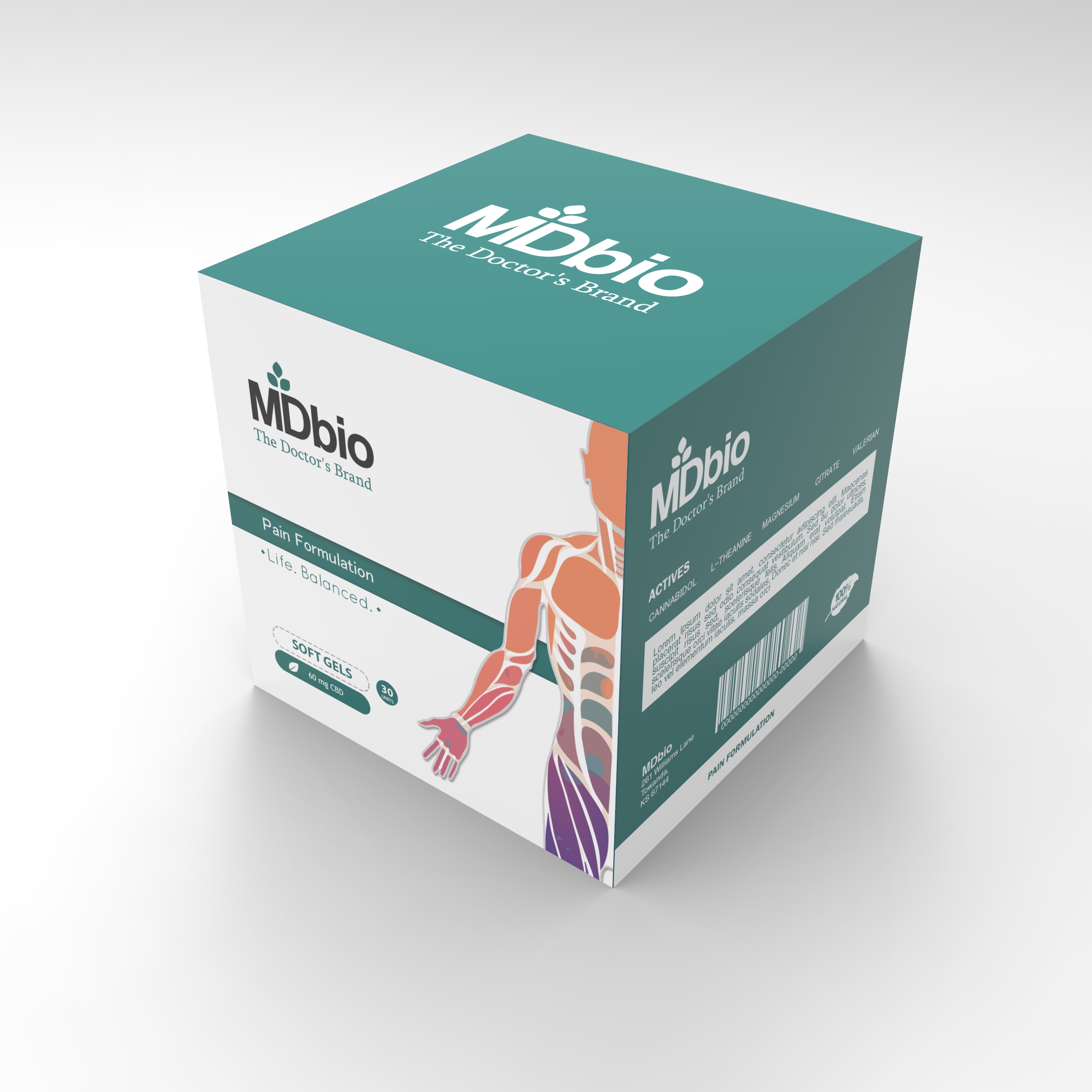 Serious, Upmarket, Medical And Science Packaging Design for MD Bio by ...
