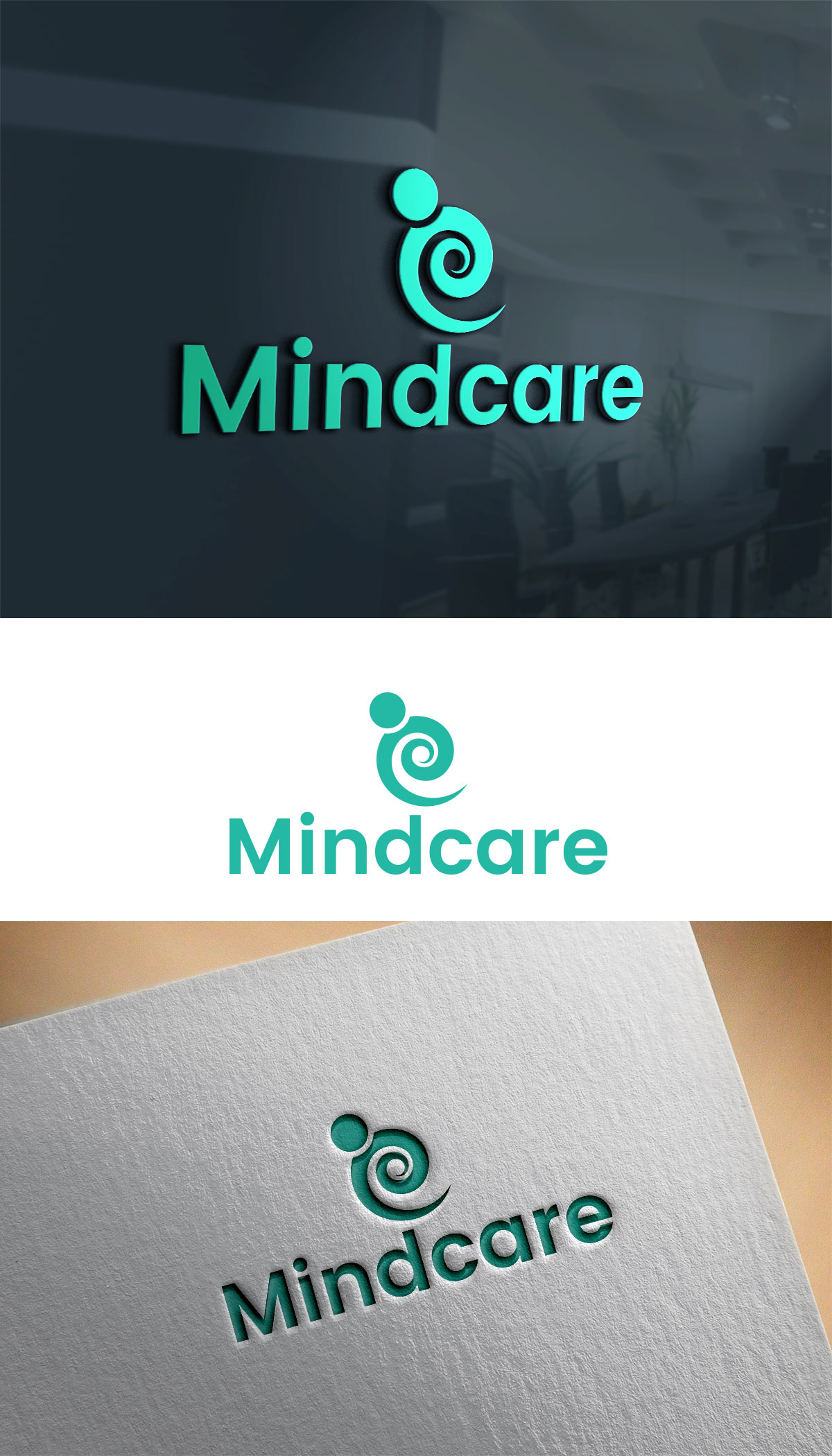 Logo Design for Mindcare by logograph | Design #24605835