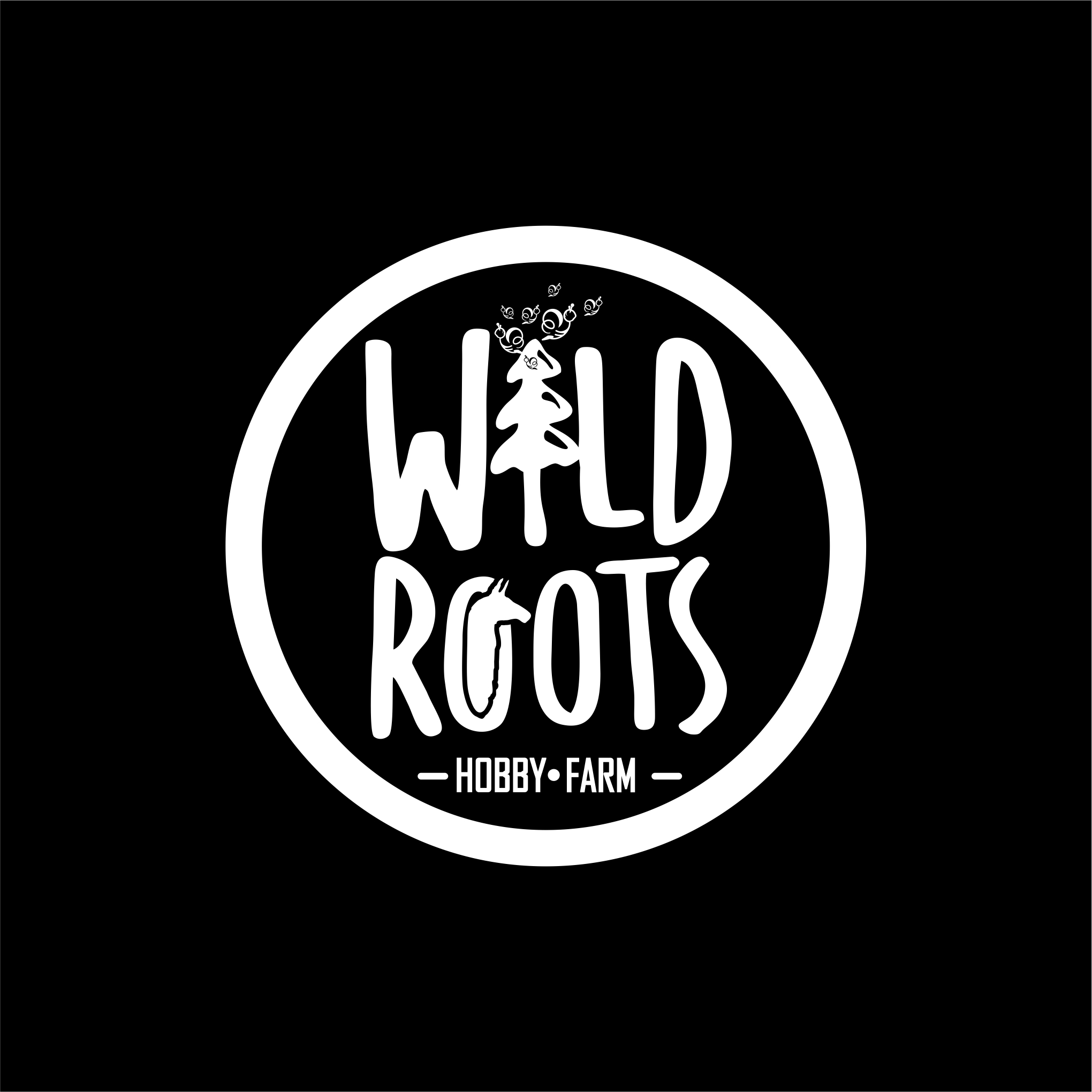 Logo Design for WiLD ROOTS- Hobby • Farm by Rusmin Gustamin | Design ...