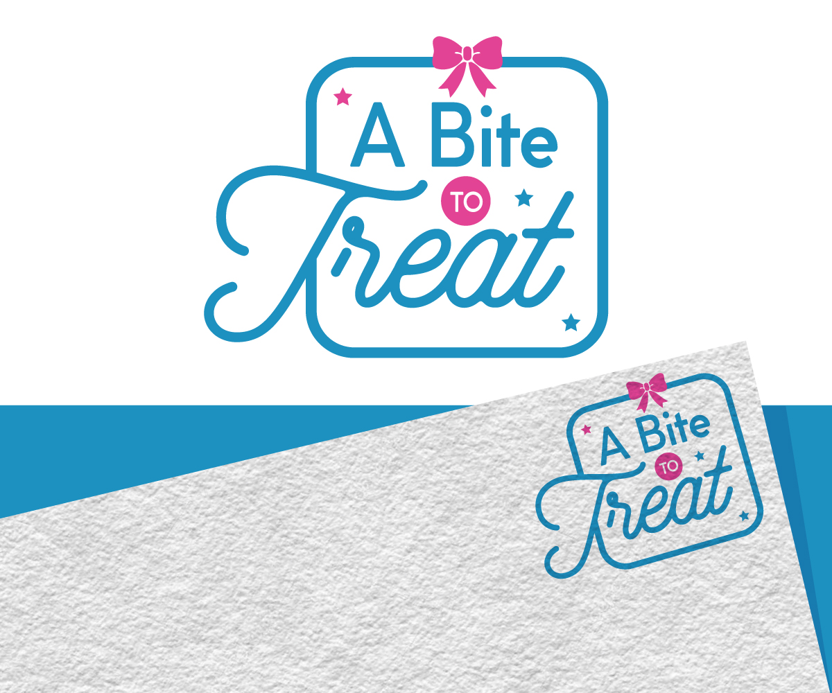 Modern, Personable Logo Design for A Bite to Treat by Jay Design ...