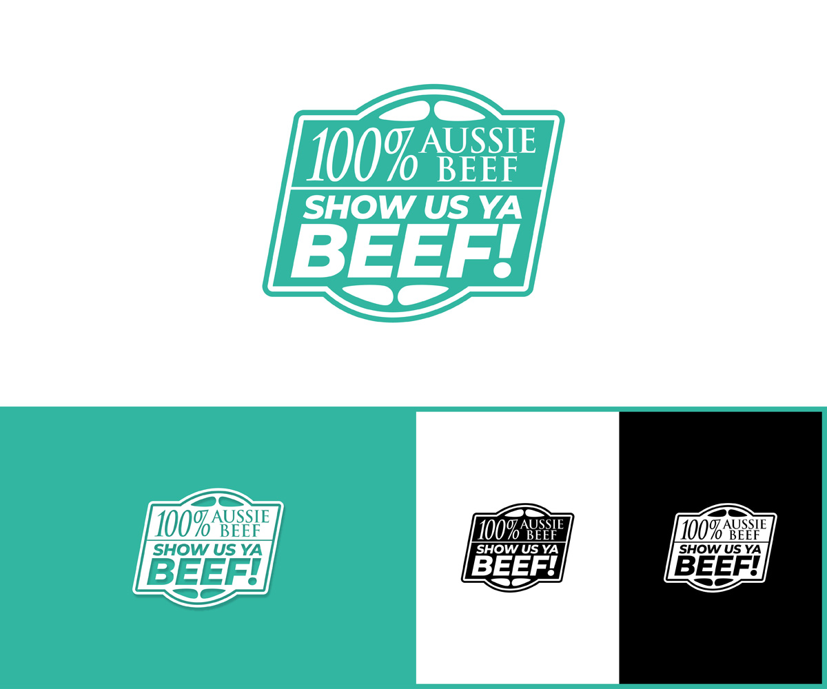 Conservative, Elegant Logo Design for 100% Aussie Beef - Show us ya ...