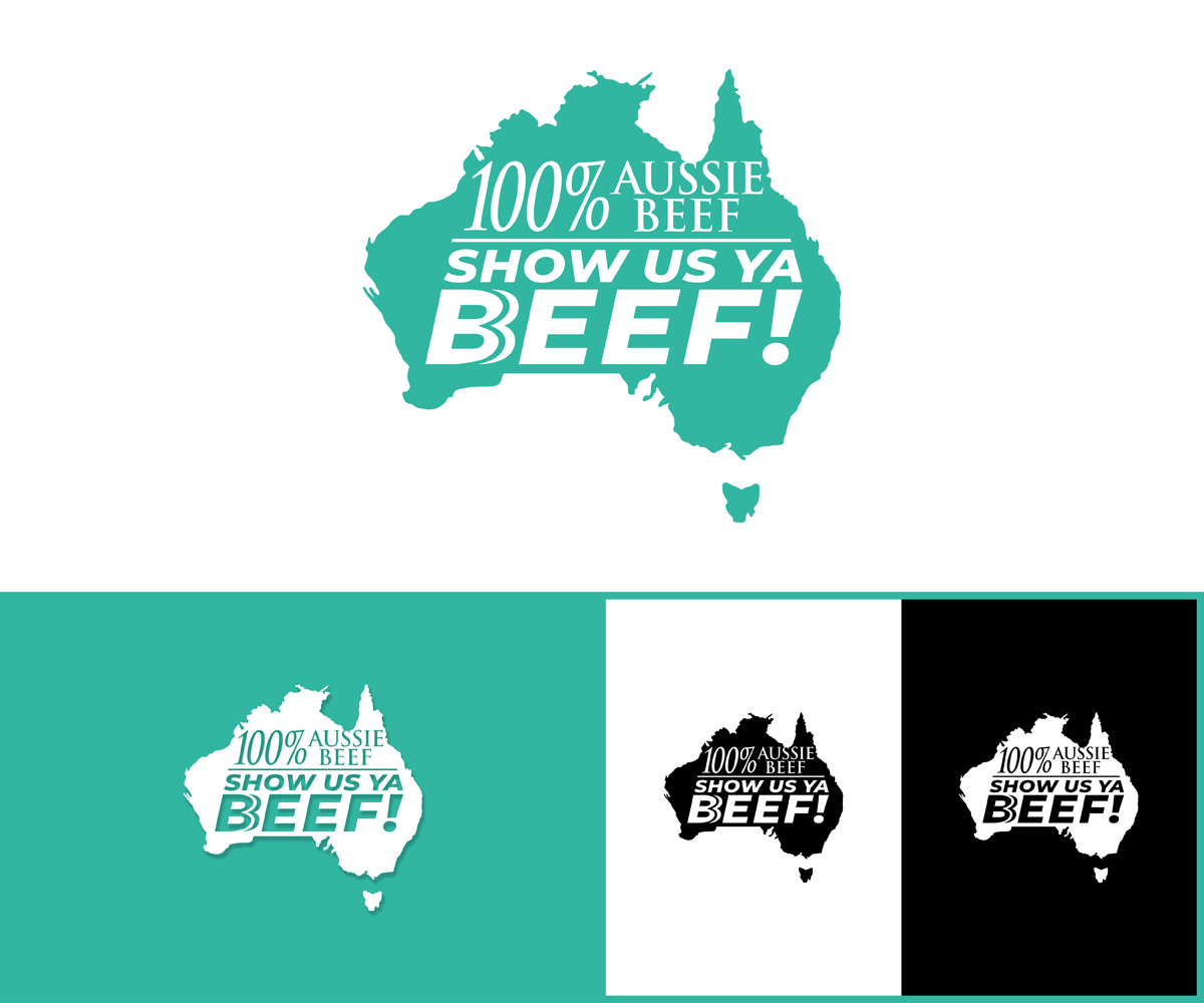 Conservative, Elegant Logo Design for 100% Aussie Beef - Show us ya ...