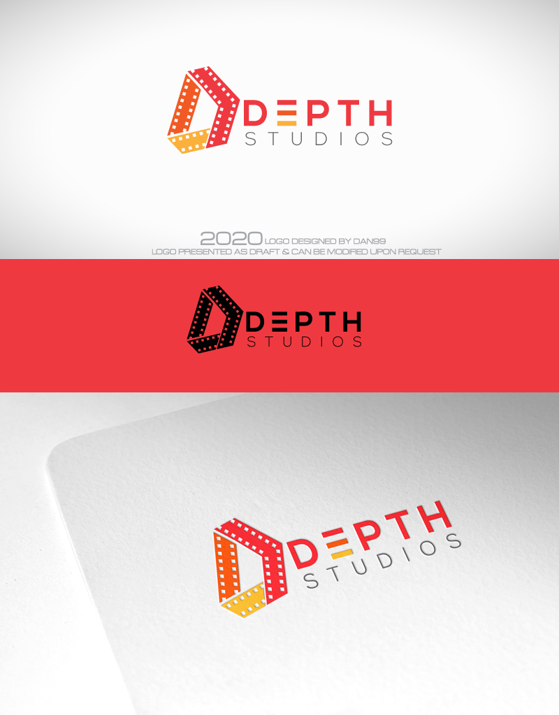 Serious, Modern Logo Design for Depth Studios by dan99 | Design #24595609
